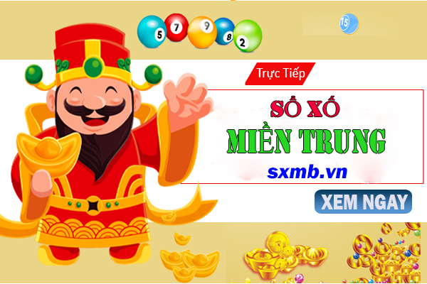 XSMT - SXMT - Kết quả xổ số miền Trung hôm nay - KQXSMT